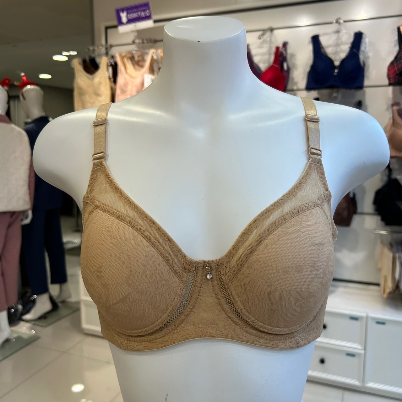 부유방커버 이중날개 ABCD컵 스킨 브라 BR6789(평촌점)- 이랜드몰