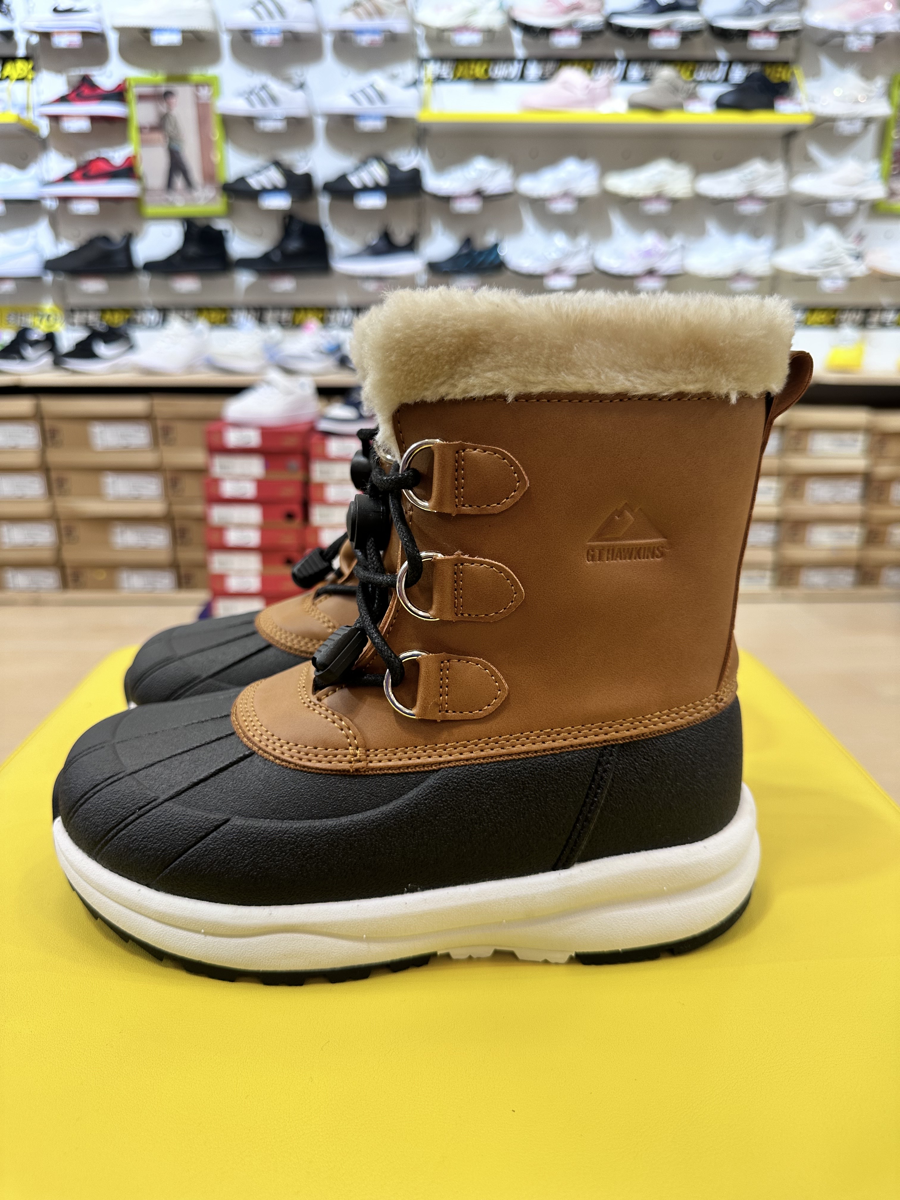HAWKINS/SB BOOTS/HK05003/BROWN- 이랜드몰