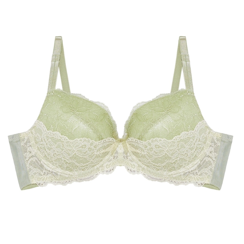 [사이즈특가][85B] MbyE_로맨티크_노와이어볼륨_옐로우그린 EBBRDA1H9Q- 이랜드몰