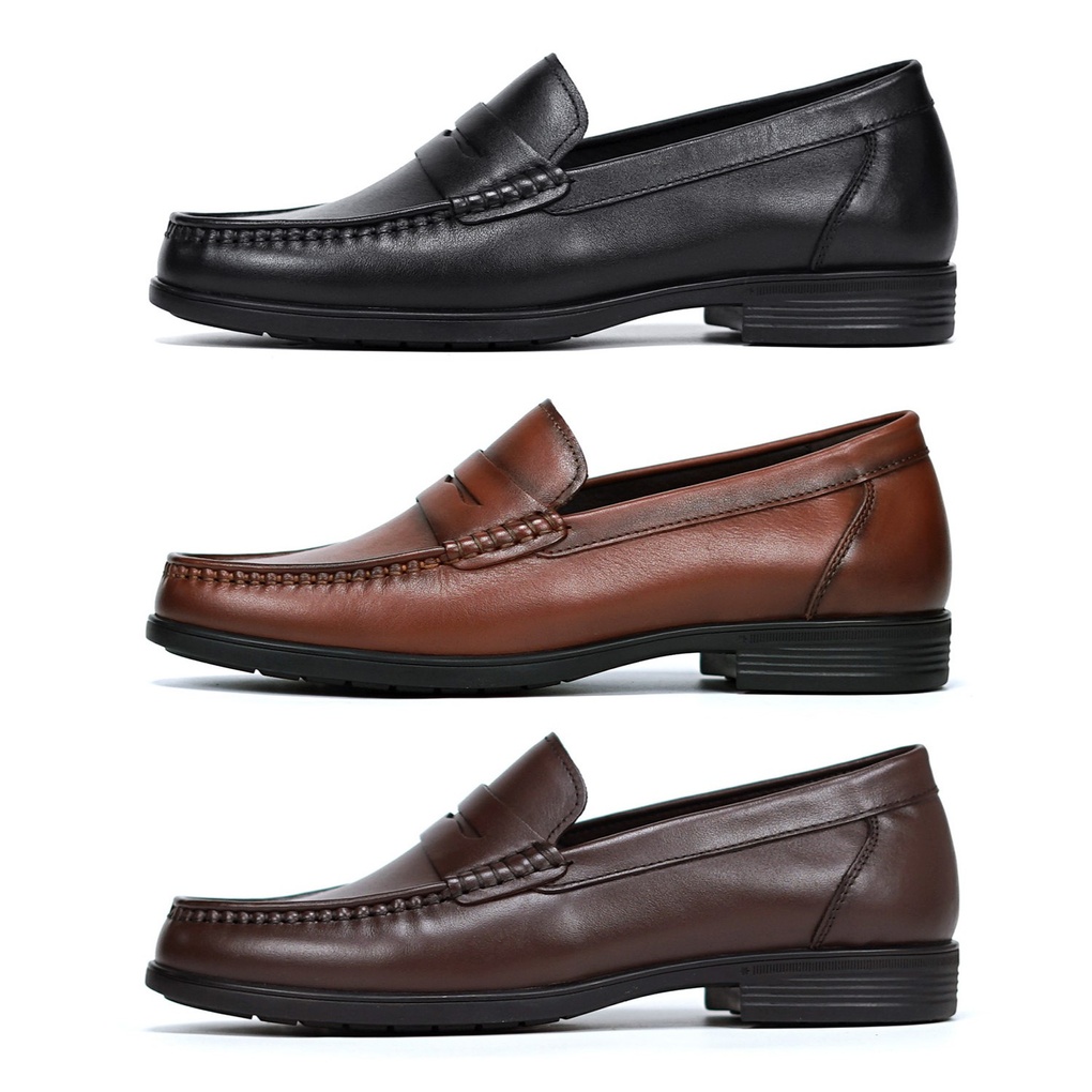 허시파피 남성 23NEW 쿠션좋은 천연소가죽 논슬립 페니로퍼 캐주얼구두 MP527_3col- 이랜드몰