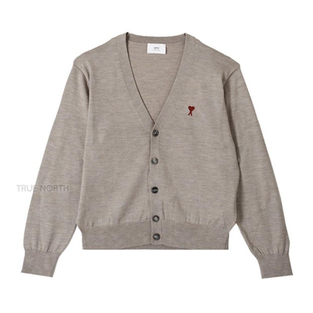 [아미] 23FW 남성 HKC111 KN0025 265 하트 로고 가디건- 이랜드몰