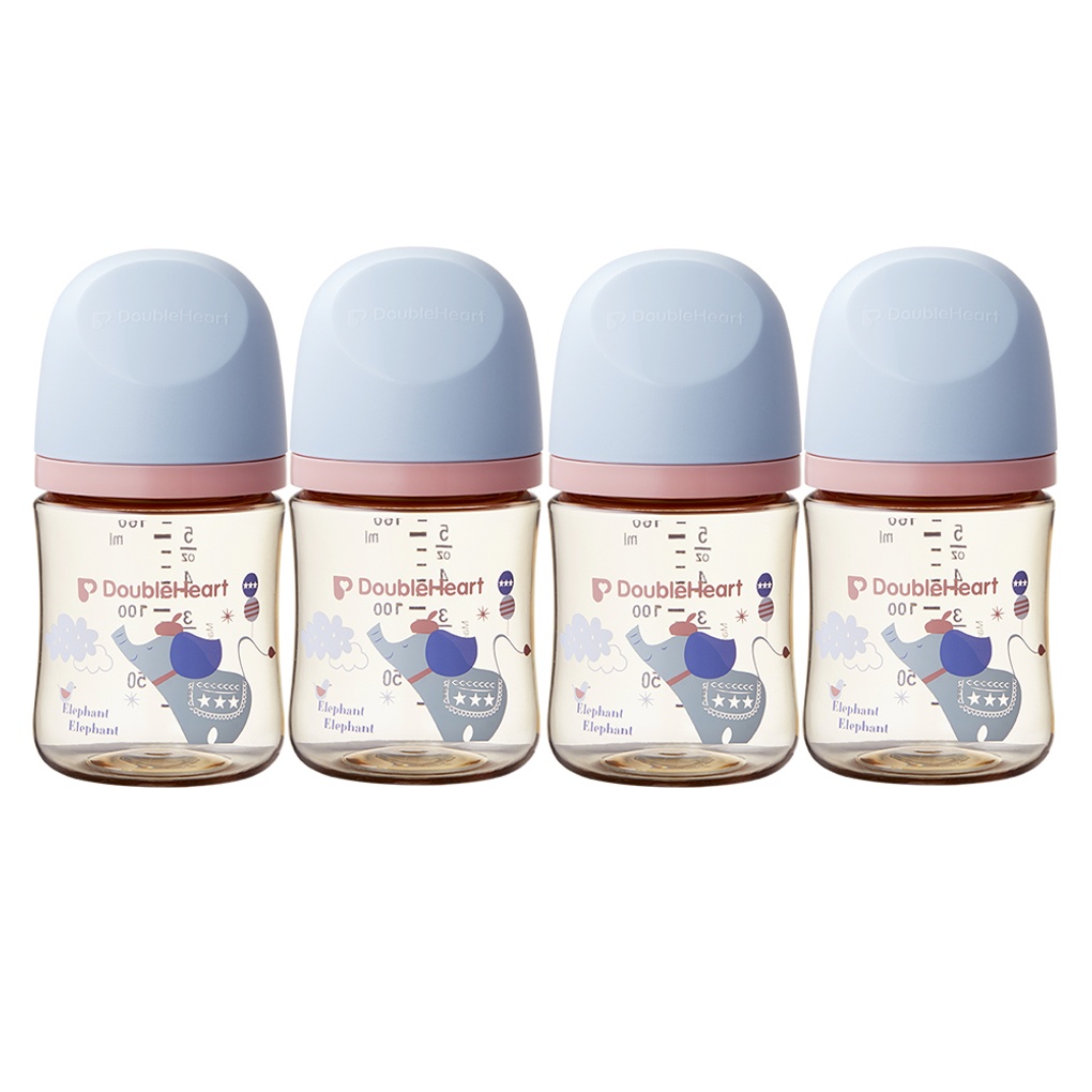 더블하트 모유실감 3세대 PPSU 디어프렌즈 트윈팩 160ml (젖꼭지 미포함) x 2세트- 이랜드몰
