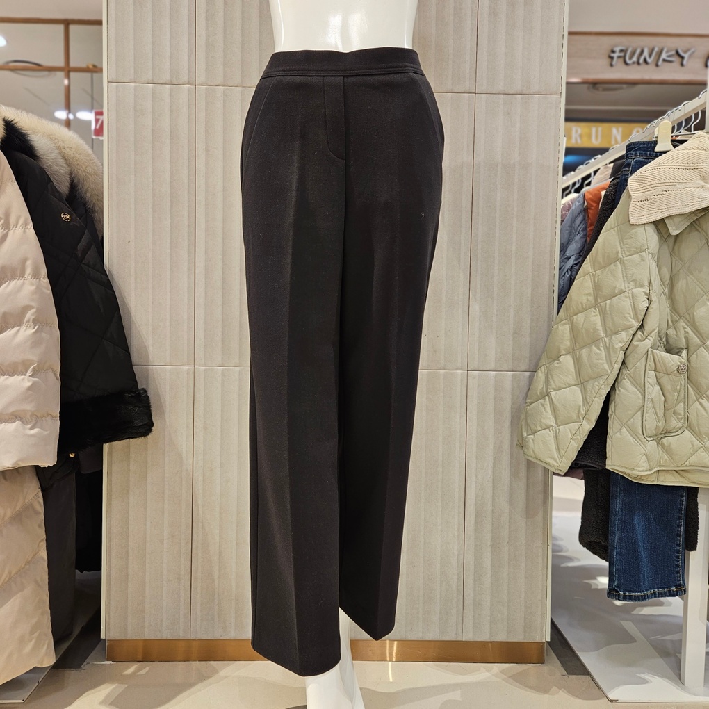 꼼빠니아 23FW 일자핏 밴딩 기모 슬랙스 팬츠 바지 CADW1-WPL230- 이랜드몰