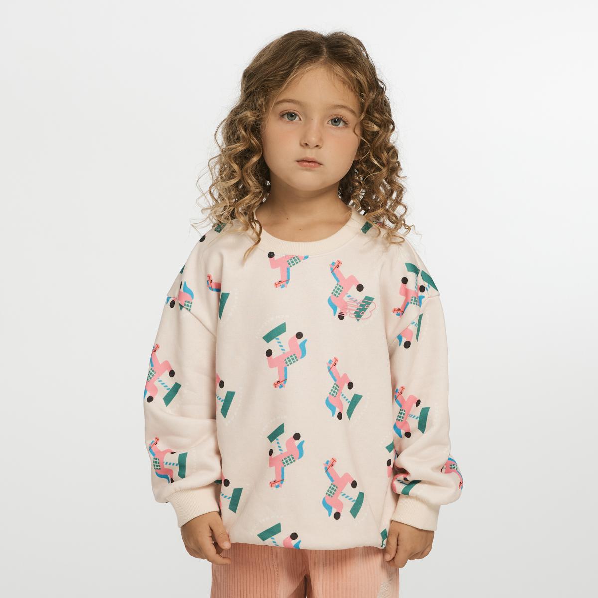 전판 패턴 스웻셔츠 NK9CC3806U- 이랜드몰