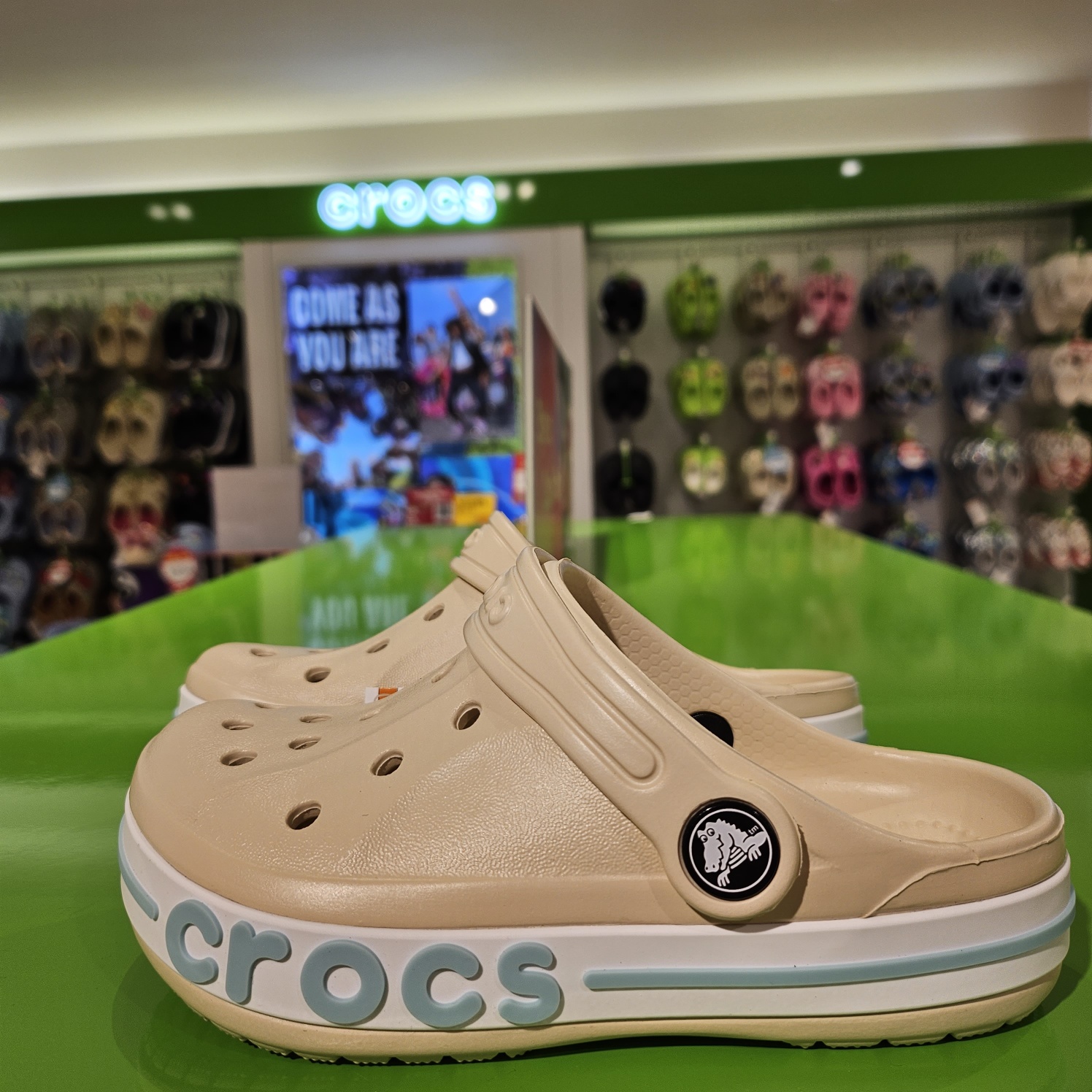 크록스 바야밴드 클로그 키즈 윈터화이트 207019-11S- 이랜드몰