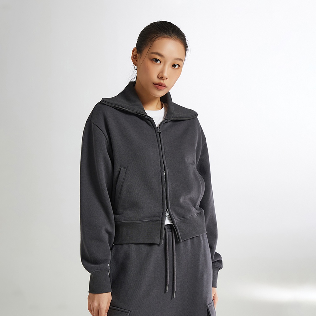 [여성용] 크롭 카라넥 집업_SPMZE11G99- 이랜드몰