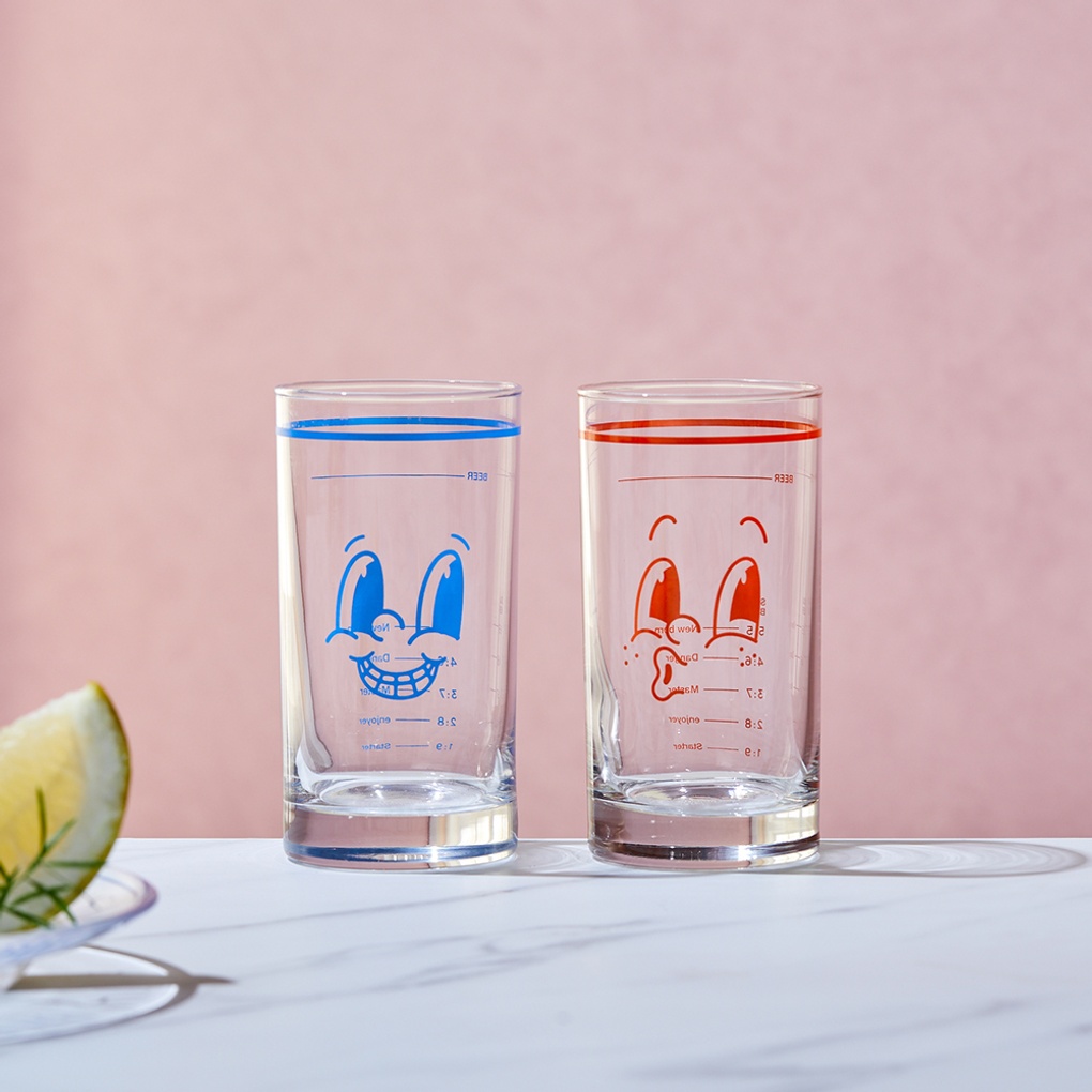 솔티브런치 소맥잔 유리컵 2P세트_280ml_GA6124002- 모던하우스