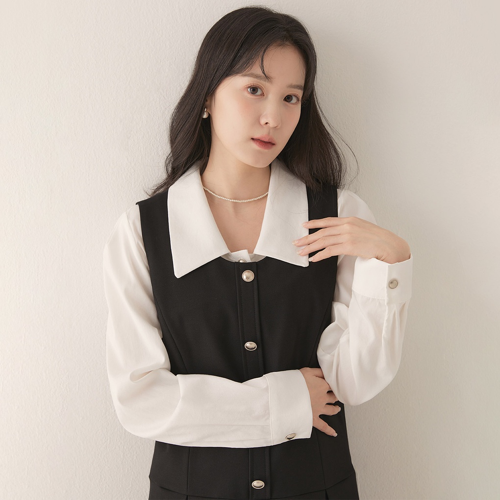 빅카라 블라우스(1color)_RMBLE12RT1- 이랜드몰