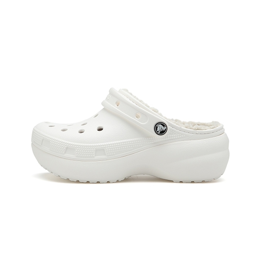 S마켓 NC고잔 CROCS 크록스 클래식 플랫폼 라인드 클로그 (207938-100)- 이랜드몰
