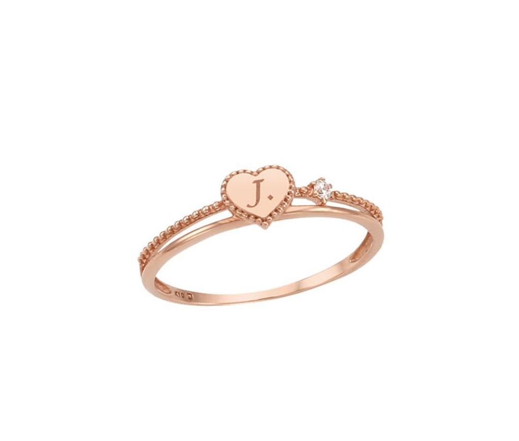 로이드 우정반지 각인 이니셜 하트 10K/14K18K반지 LRT19017T SB- 이랜드몰