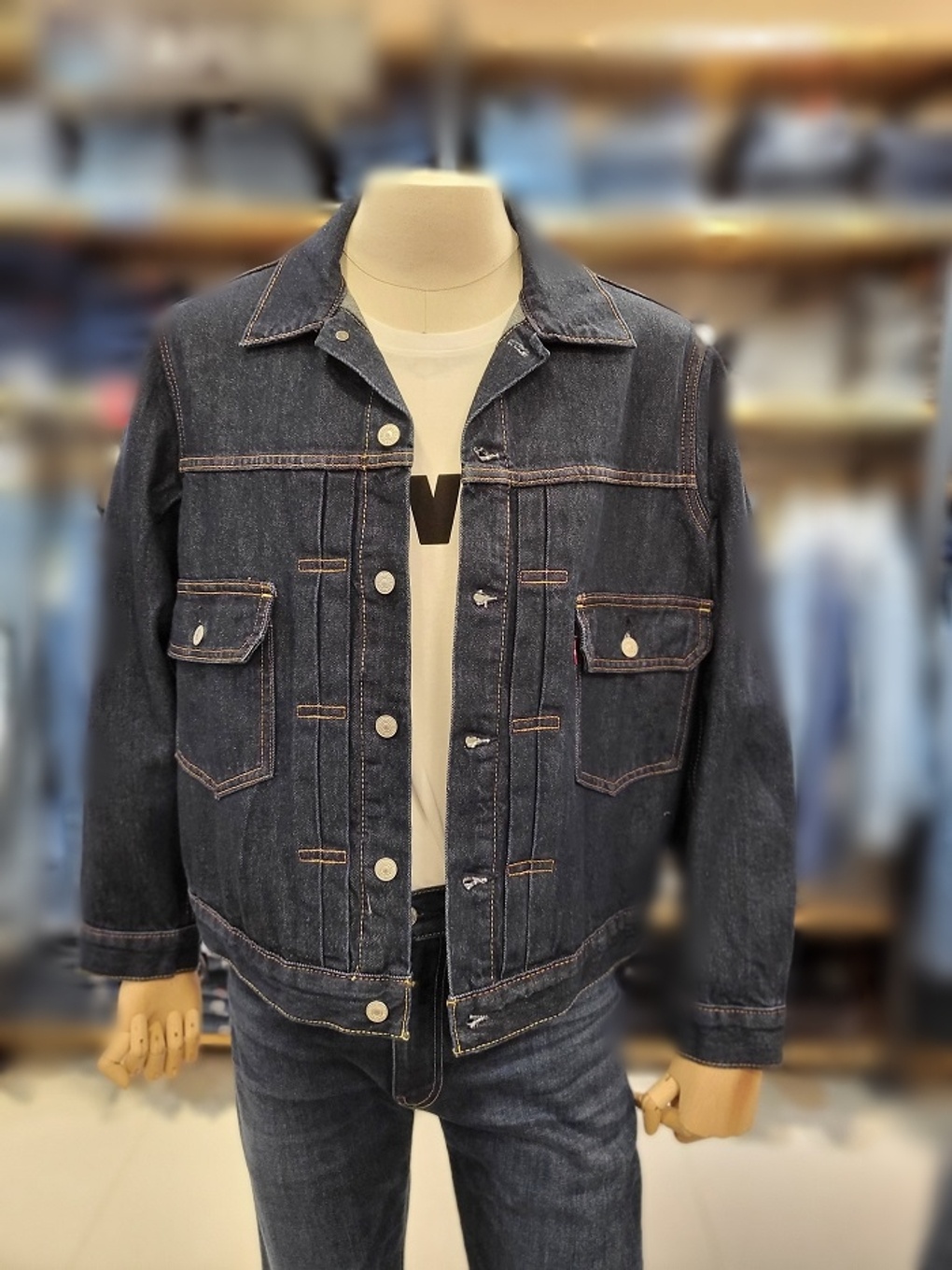 리바이스 남성 타입 II 트러커 데님자켓 A7632-0000_NC야탑- 이랜드몰