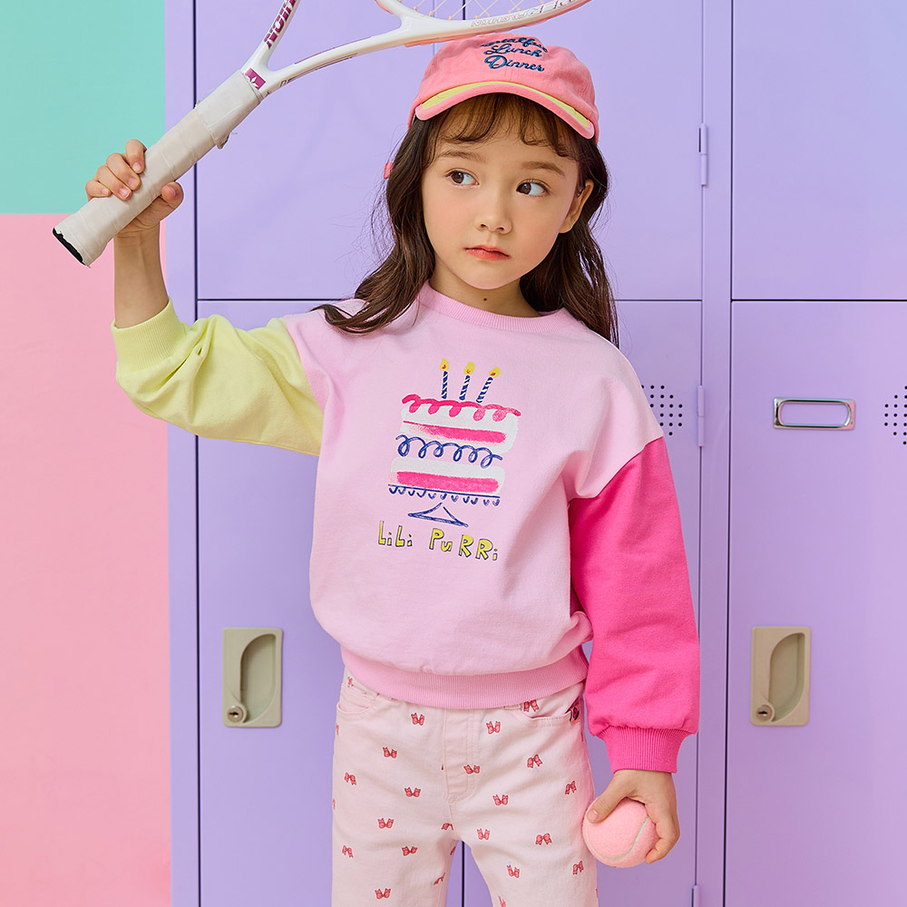 벌쓰데이맨투맨티(핑크)- KIDIKIDI