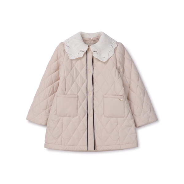 니트카라퀄팅코트 P2411F054_GS- 이랜드몰