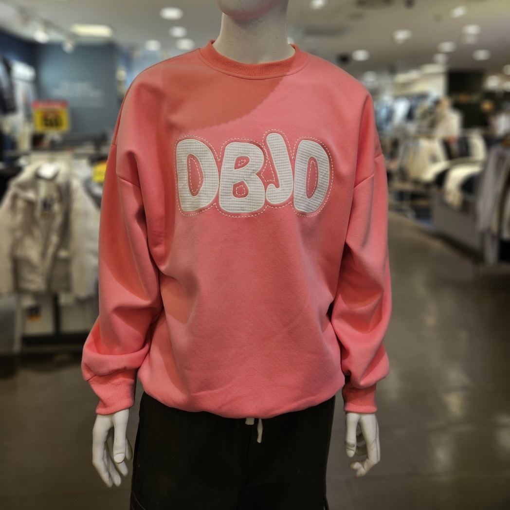 더블제이디 봄 신상 와플 DBJD 자수 맨투맨(JFZZ22104)- 이랜드몰