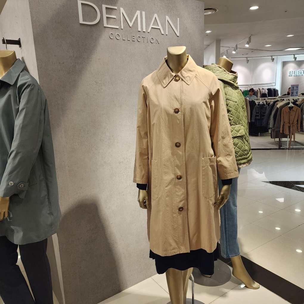 DJ21071 페딩 안감 트렌치 코트- 이랜드몰