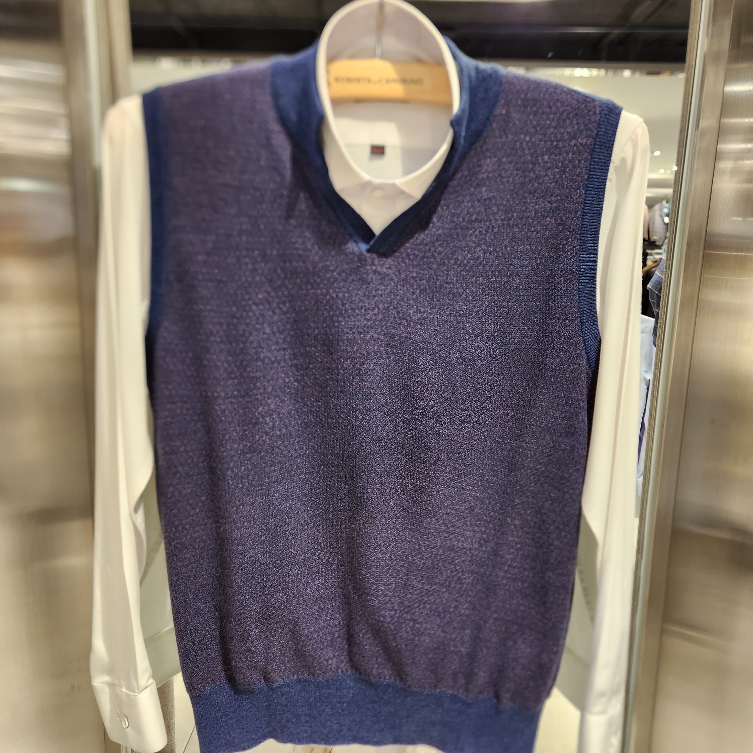 [로베르따셔츠] 하이넥 니트 조끼 HJ3-L02-9- 이랜드몰