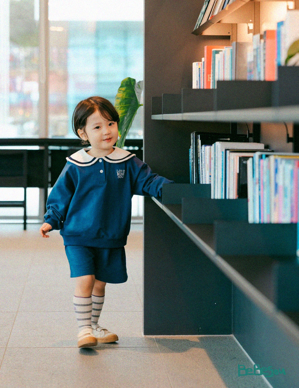 [자체제작/기획] 럽세라3종SET(맨투맨+조거팬츠+반바지)- KIDIKIDI