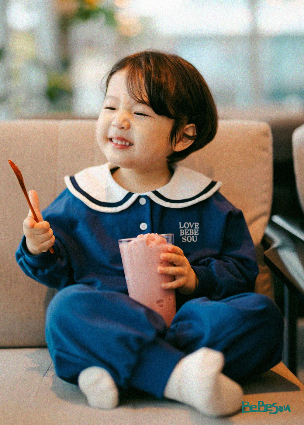 [자체제작/기획] 럽세라3종SET(맨투맨+조거팬츠+반바지)- KIDIKIDI