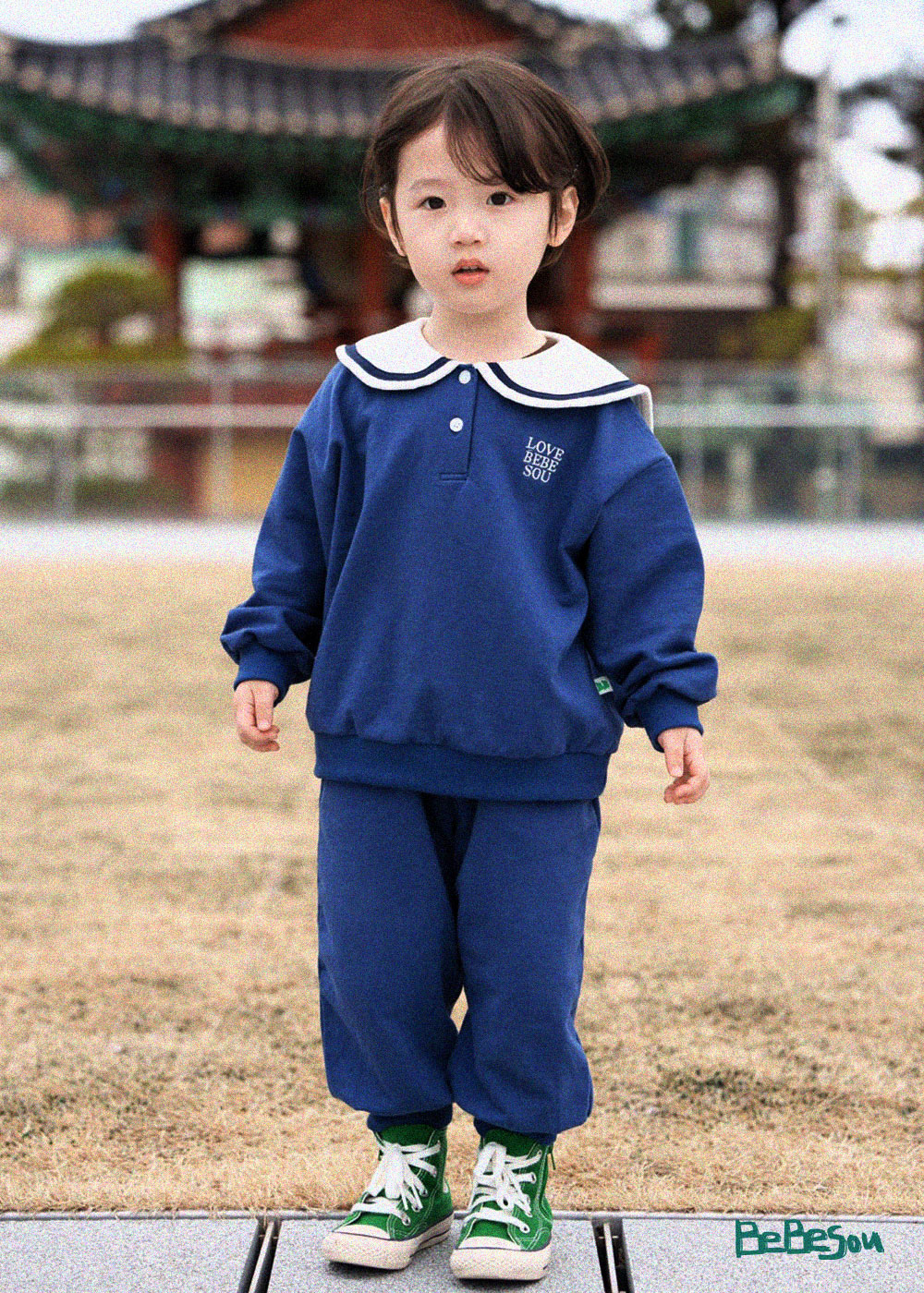 [자체제작/기획] 럽세라3종SET(맨투맨+조거팬츠+반바지)- KIDIKIDI