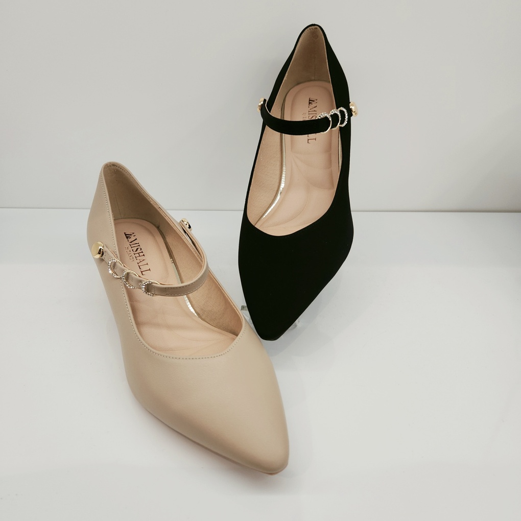 [탠디]미셸by탠디 여리여리한 봄구두 2WAY 큐빅 스트랩 펌프스 4CM 124012- 이랜드몰