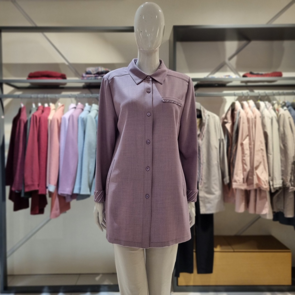 리본 단색 화사한 봄 남방 RD5-BL130- 이랜드몰