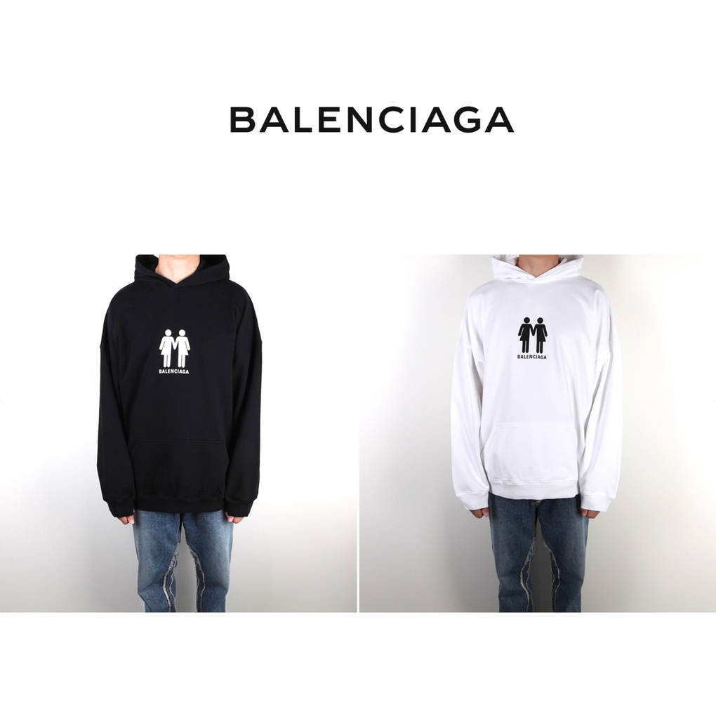 [발렌시아가] PRIDE 후드 2COL 박시 651799- 이랜드몰