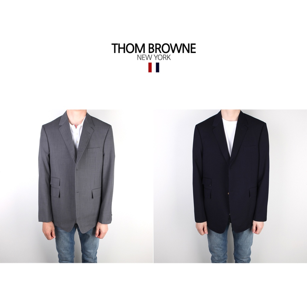 [톰브라운] 싱글벤트 울 블레이저 2COL MJC328A- 이랜드몰