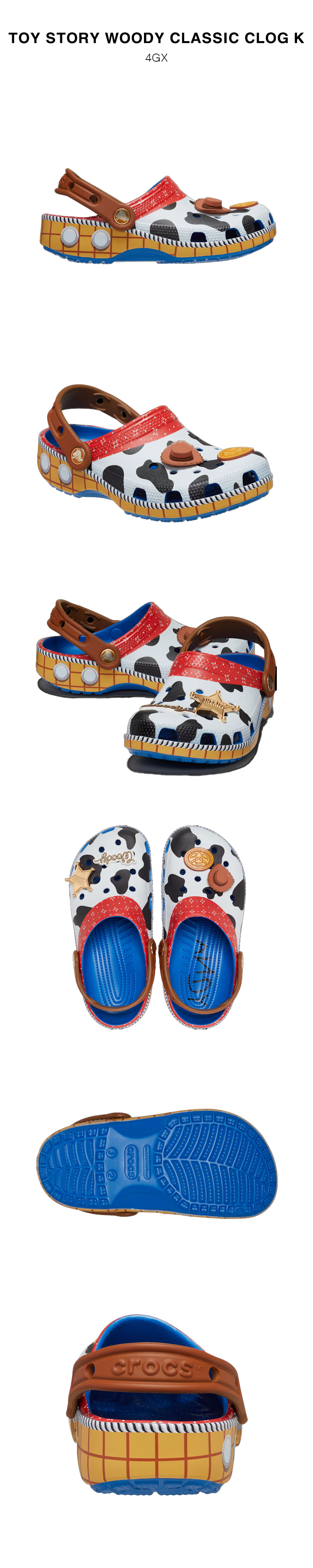 CROCS 키즈 토이 스토리 우디 클래식 209461-4GX- 이랜드몰