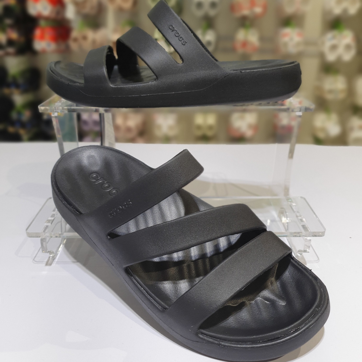 겟어웨이 스트래피 샌들 블랙 209587-001 (3cm)- 이랜드몰