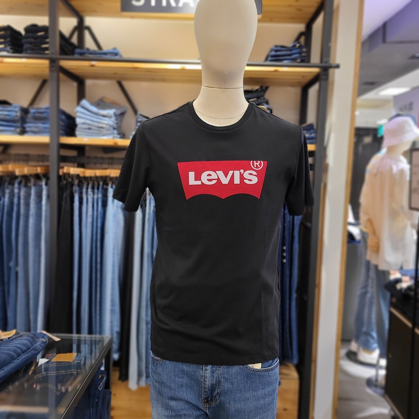 리바이스 배트윙로고 기본반팔티셔츠 17783-0137- 이랜드몰