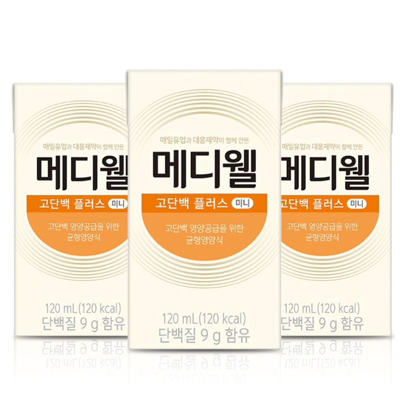 매일유업 메디웰 고단백플러스 미니 1박스 (120ml x 24팩) 균형영양식- 이랜드몰