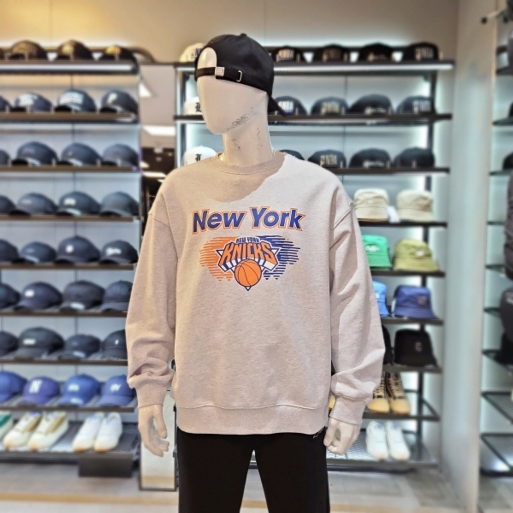 NBA NYK 다이나믹 라운드 맨투맨 N241TS030P부천점- 이랜드몰