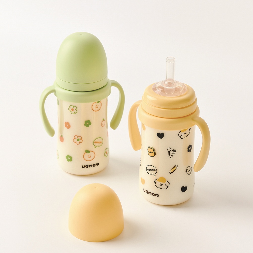 유비맘 리미티드 에디션 봄날의 햇살 PPSU 역류방지 빨대컵 280ml -1P(색상선택)- 이랜드몰