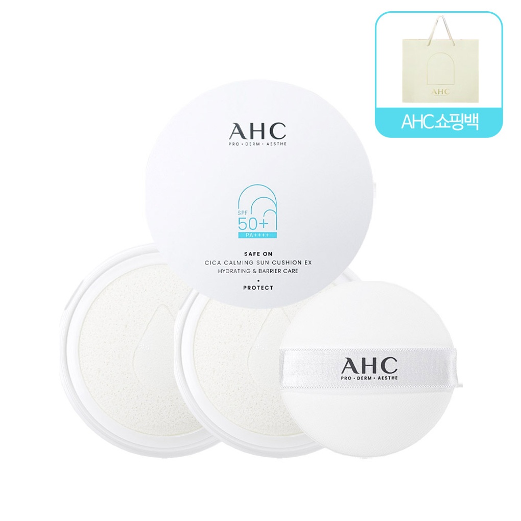 AHC 선쿠션 시카 카밍 EX 본품+리필 2+추가퍼프+쇼핑백- 이랜드몰