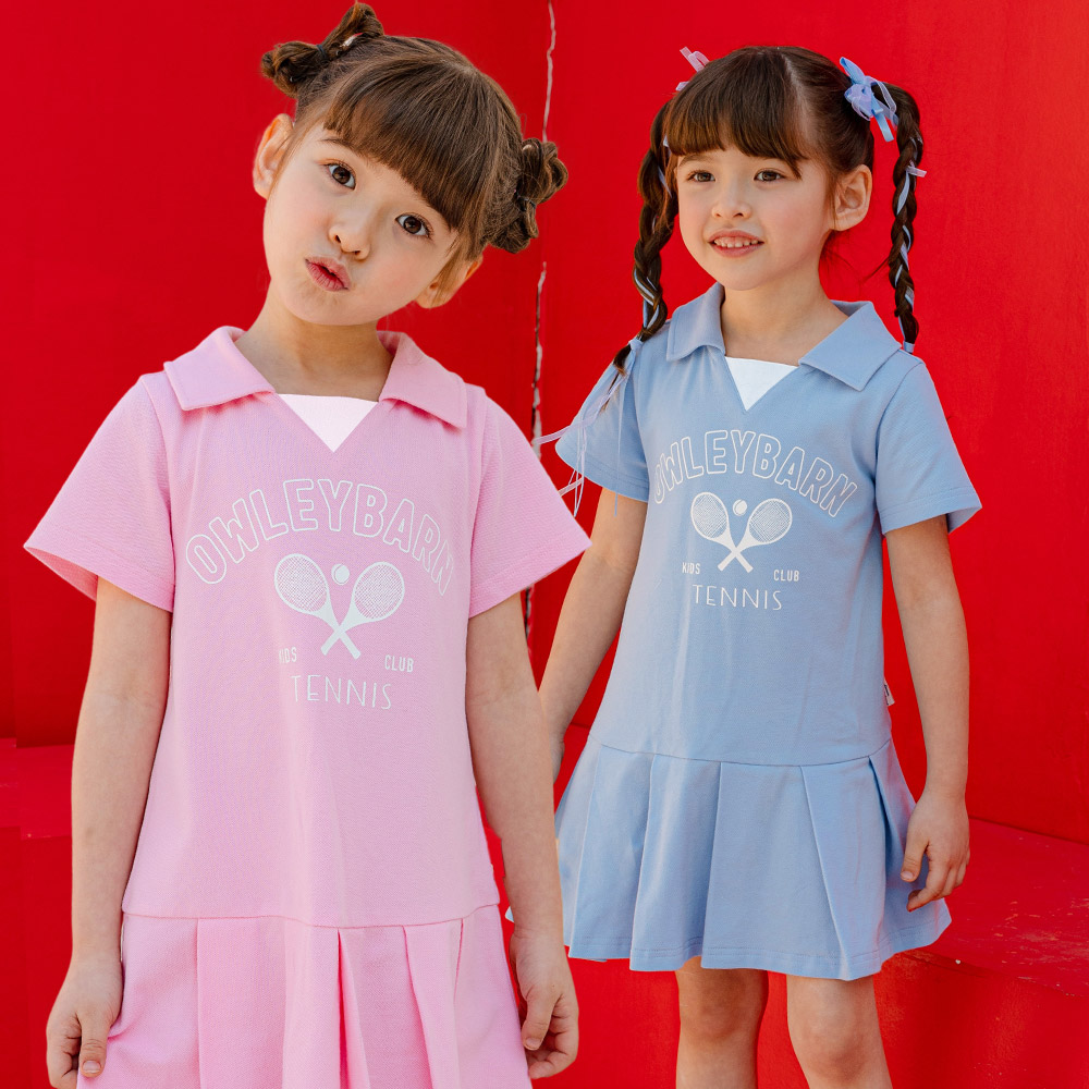 썸머테니스카라PK원피스(2color)- KIDIKIDI
