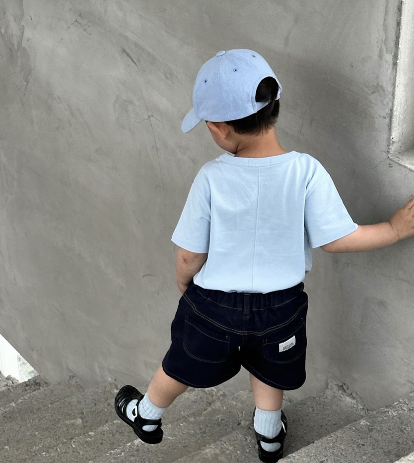 24SS 로고절개티 (5color) (MOM & KIDS)- KIDIKIDI