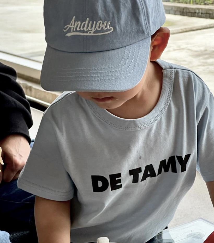 24SS 로고절개티 (5color) (MOM & KIDS)- KIDIKIDI