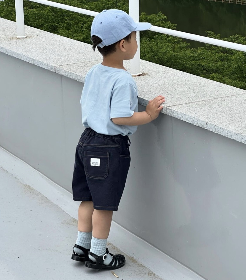 24SS 로고절개티 (5color) (MOM & KIDS)- KIDIKIDI