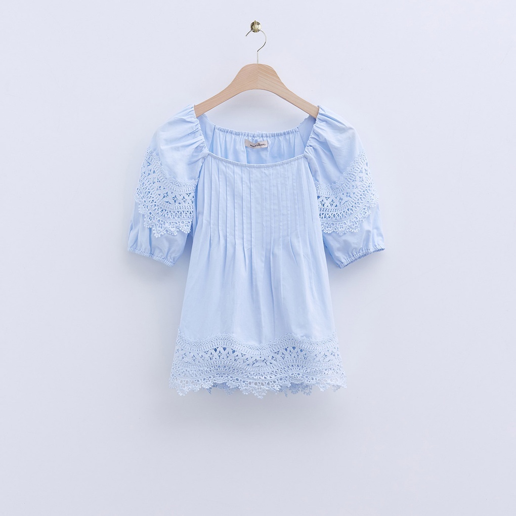 레이스 핀턱 블라우스(2colors)_RMBLE25RT2- 이랜드몰