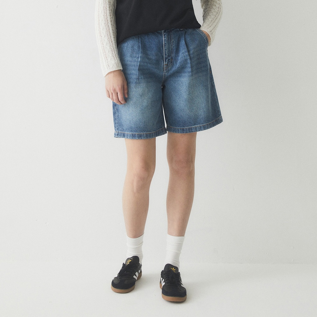 Pin Tuck Bermuda Shorts(F) / WHTJE2534F- 이랜드몰