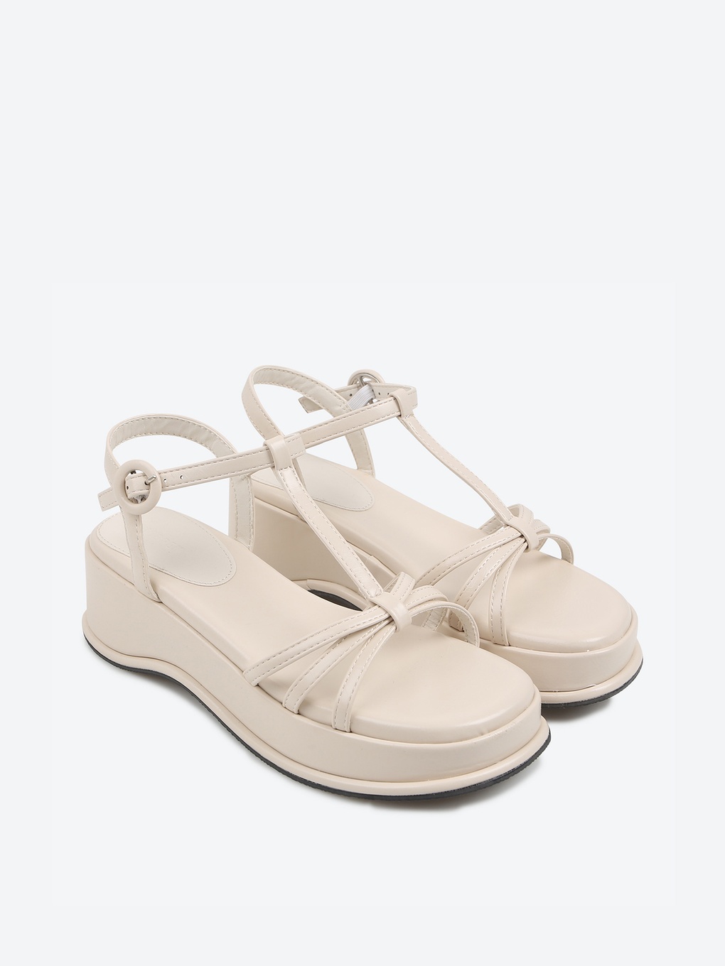 T 스트랩 플랫폼 샌들 HPWWNES605- 슈펜