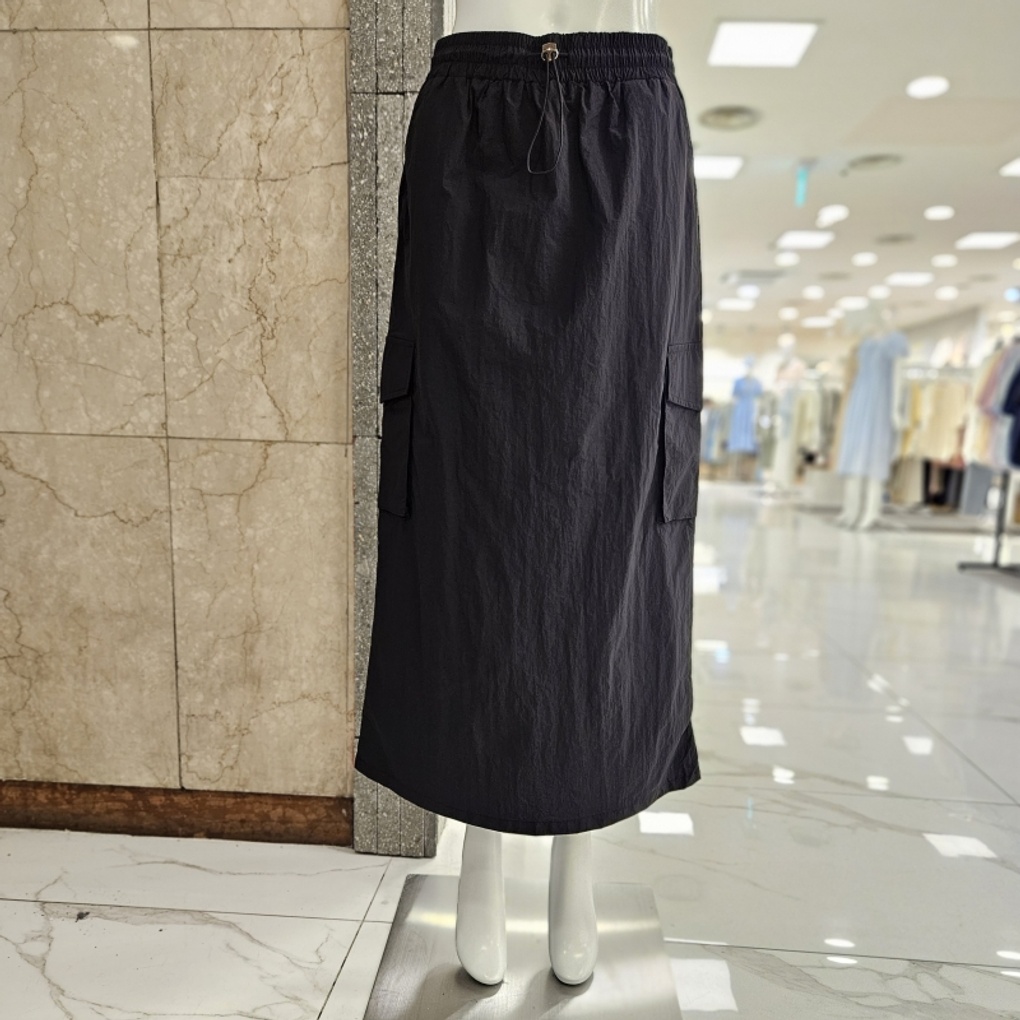 [밸리걸] 밴딩 바스락 카고 롱 스커트 (205080) _NC평택점- 이랜드몰