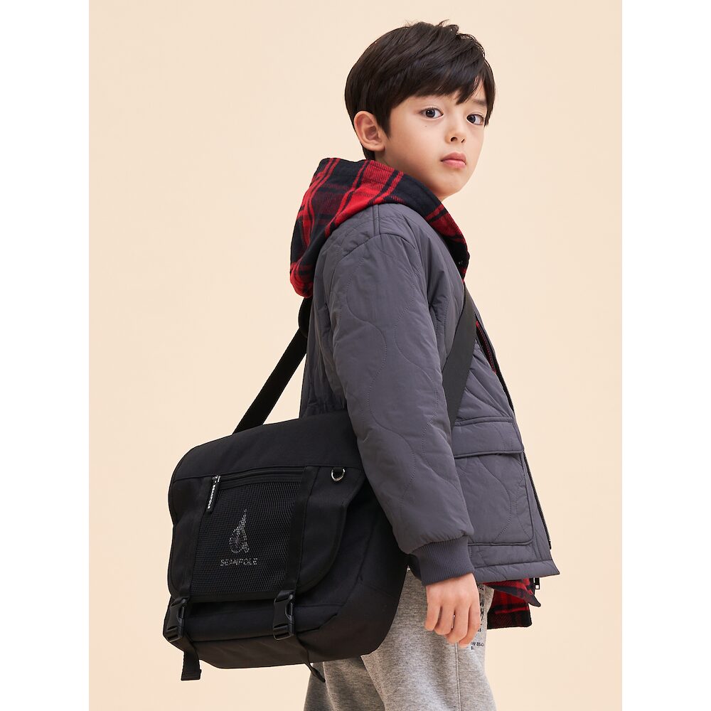 [BEANPOLE KIDS] 고학년 메신저백 블랙 (BI41D2U275)- 이랜드몰