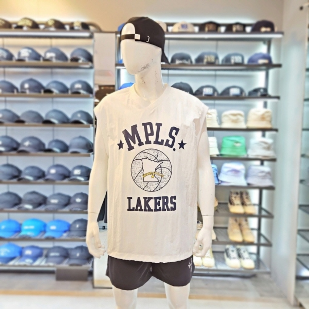 NBA LAL 팀 우븐 슬리브리스 N242Z9441P 부천점- 이랜드몰