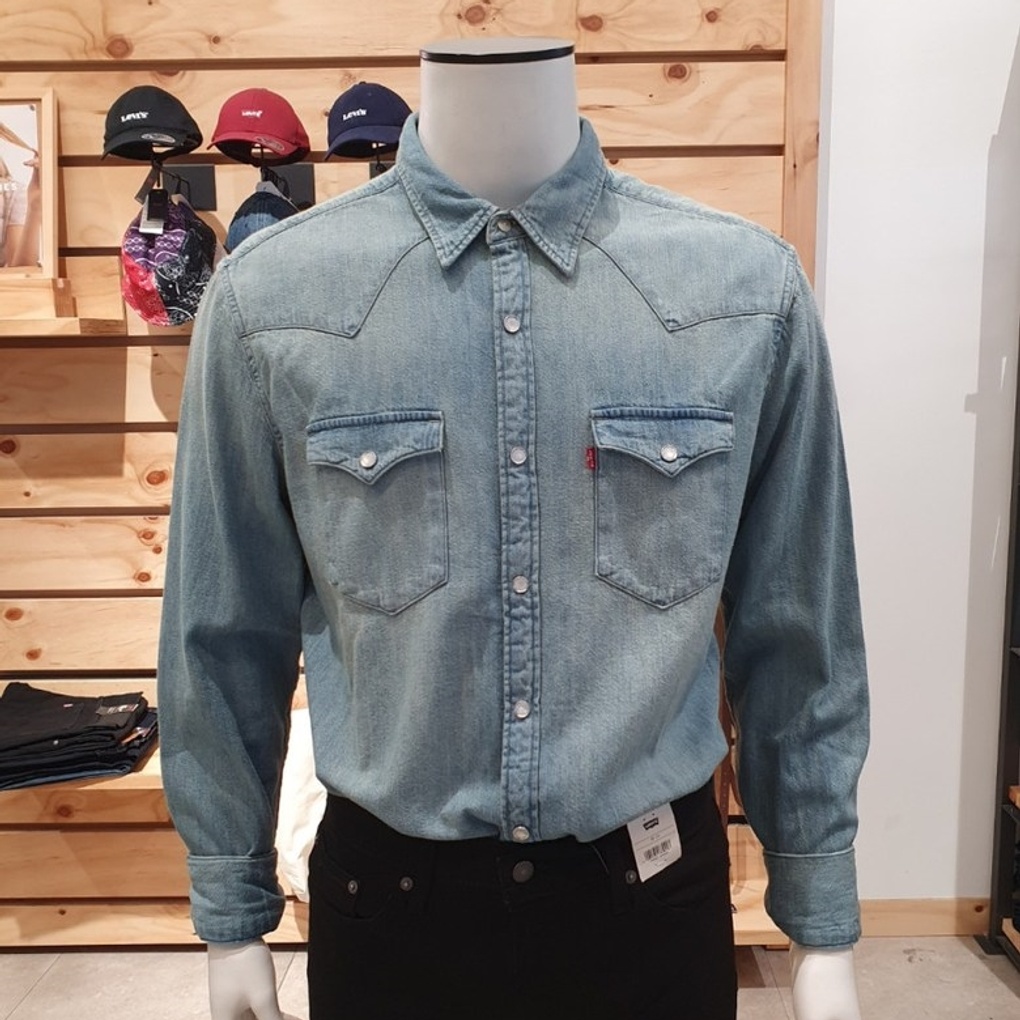 [리바이스] 빈티지 청남방 연청 데님셔츠 857450074 NC순천- 이랜드몰