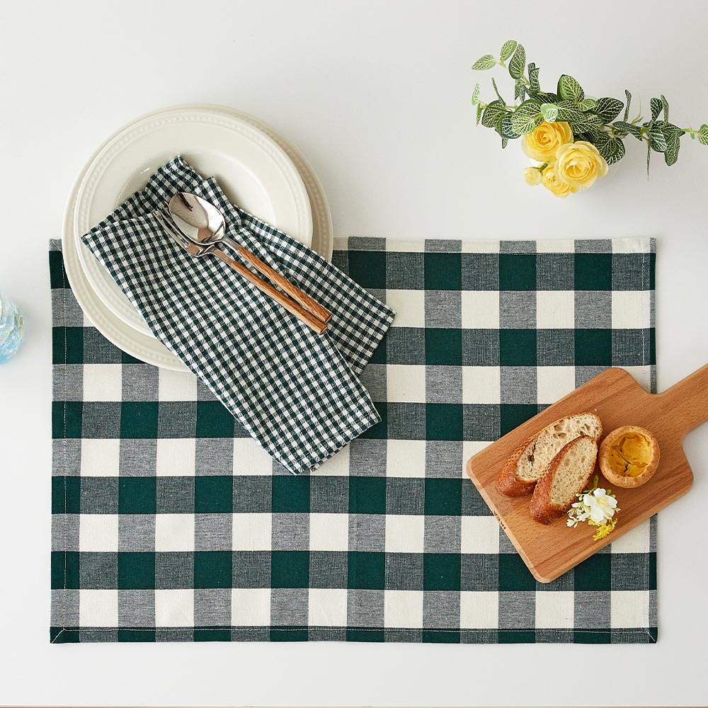 리사이클코튼 키친크로스 2P세트 그린_EM9124003- KIDIKIDI