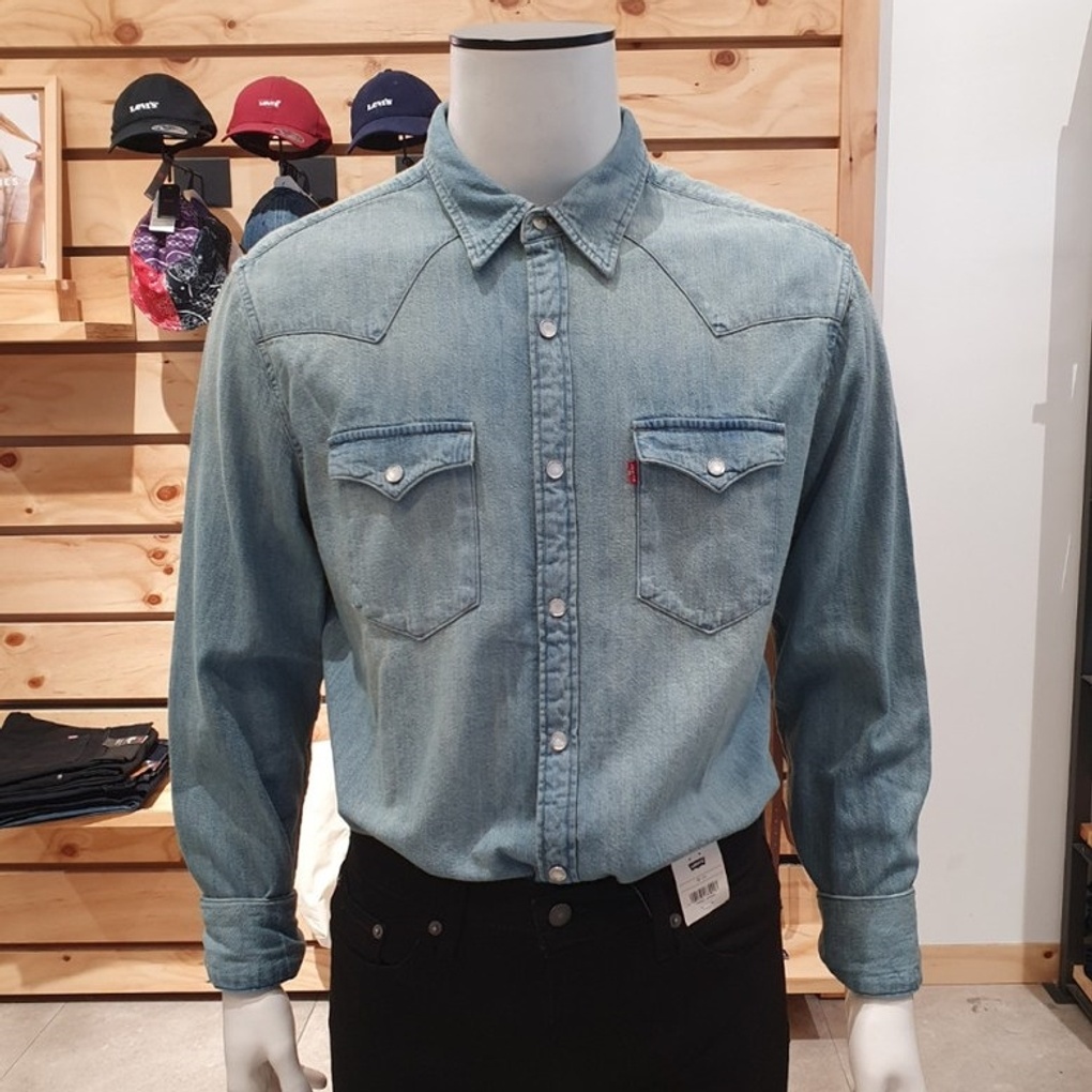[리바이스] 빈티지 청남방 연청 데님셔츠 857450074 NC순천- 이랜드몰