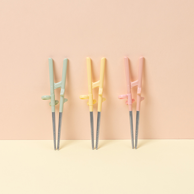 에디슨 어린이 5세용 교정 스텐 젓가락- 이랜드몰