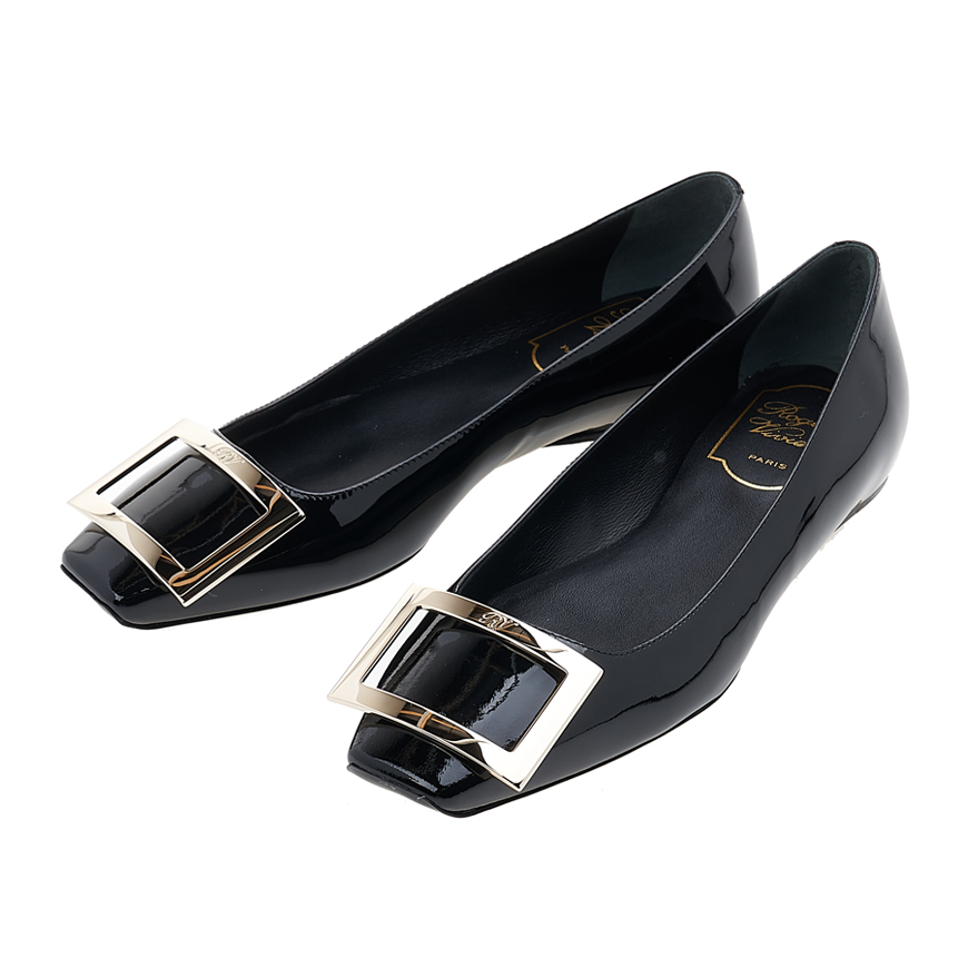 [로저비비에] 여성 트럼펫 메탈 플랫슈즈 RVW40415280 D1P B999 /1- 이랜드몰