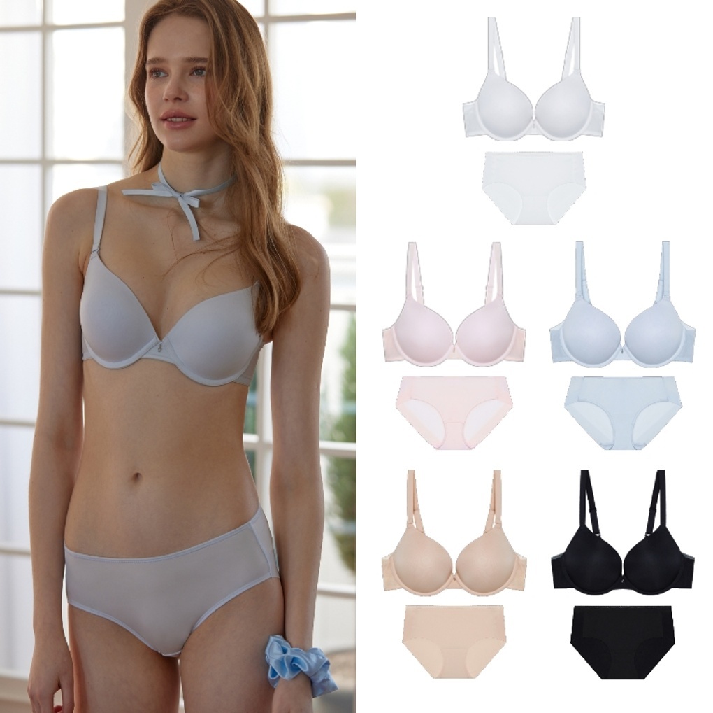 에블린 [SET] NEW 쿨 울트라푸쉬 브라 + 팬티 세트 EBBRE3703M- 이랜드몰